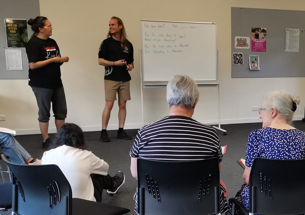Te Reo classes – Shirley Community Trust